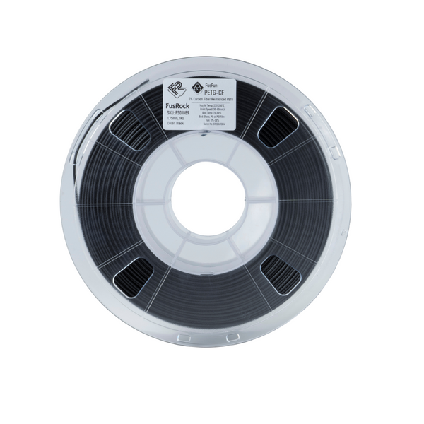 FuseRock PETG-CF 1KG spool 1.75mm Black – 3DHUB CANADA